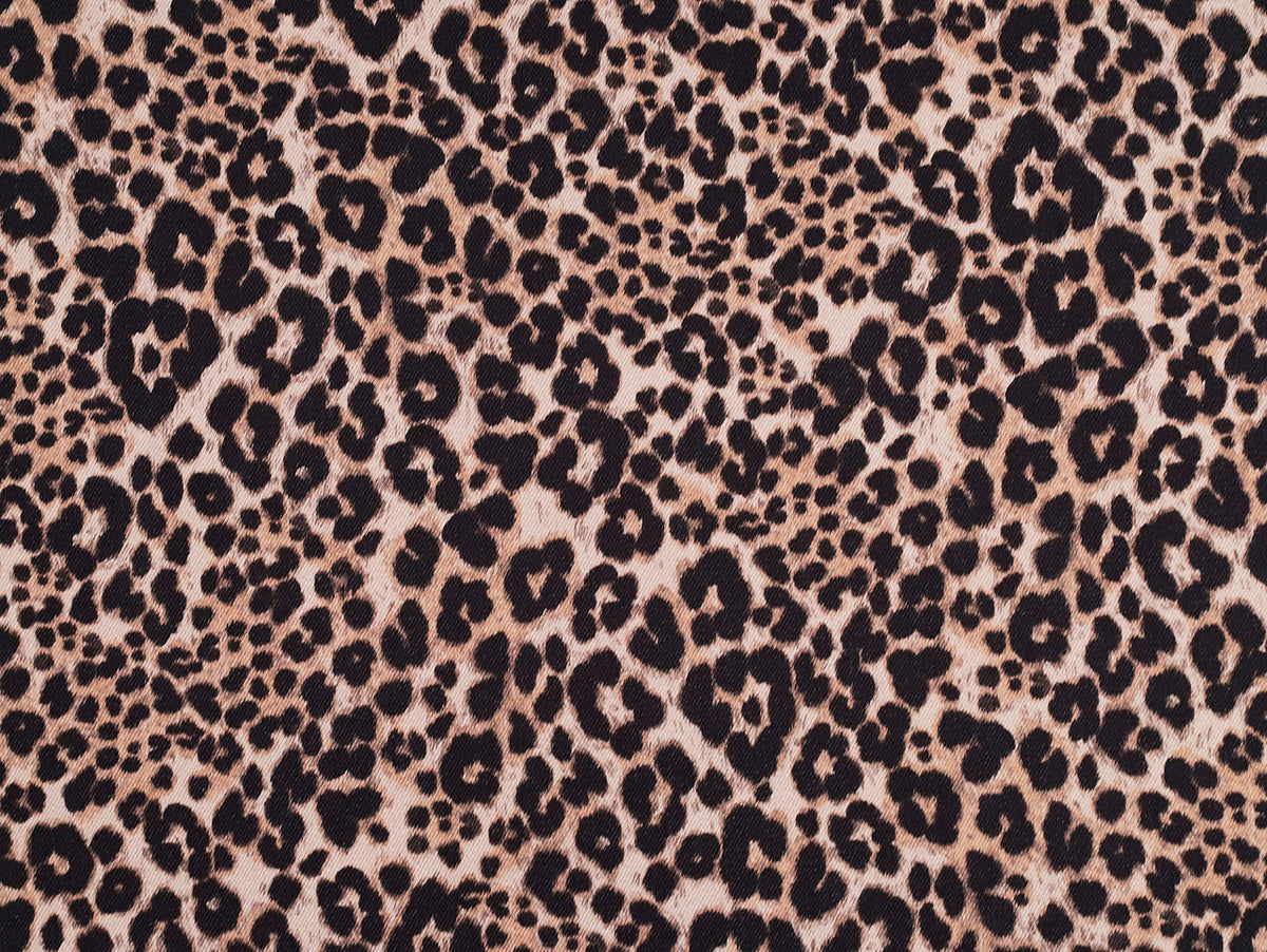 Ace Animal Print Denim Fabric by Fabric Godmother - £19 m – Make Fabric ...