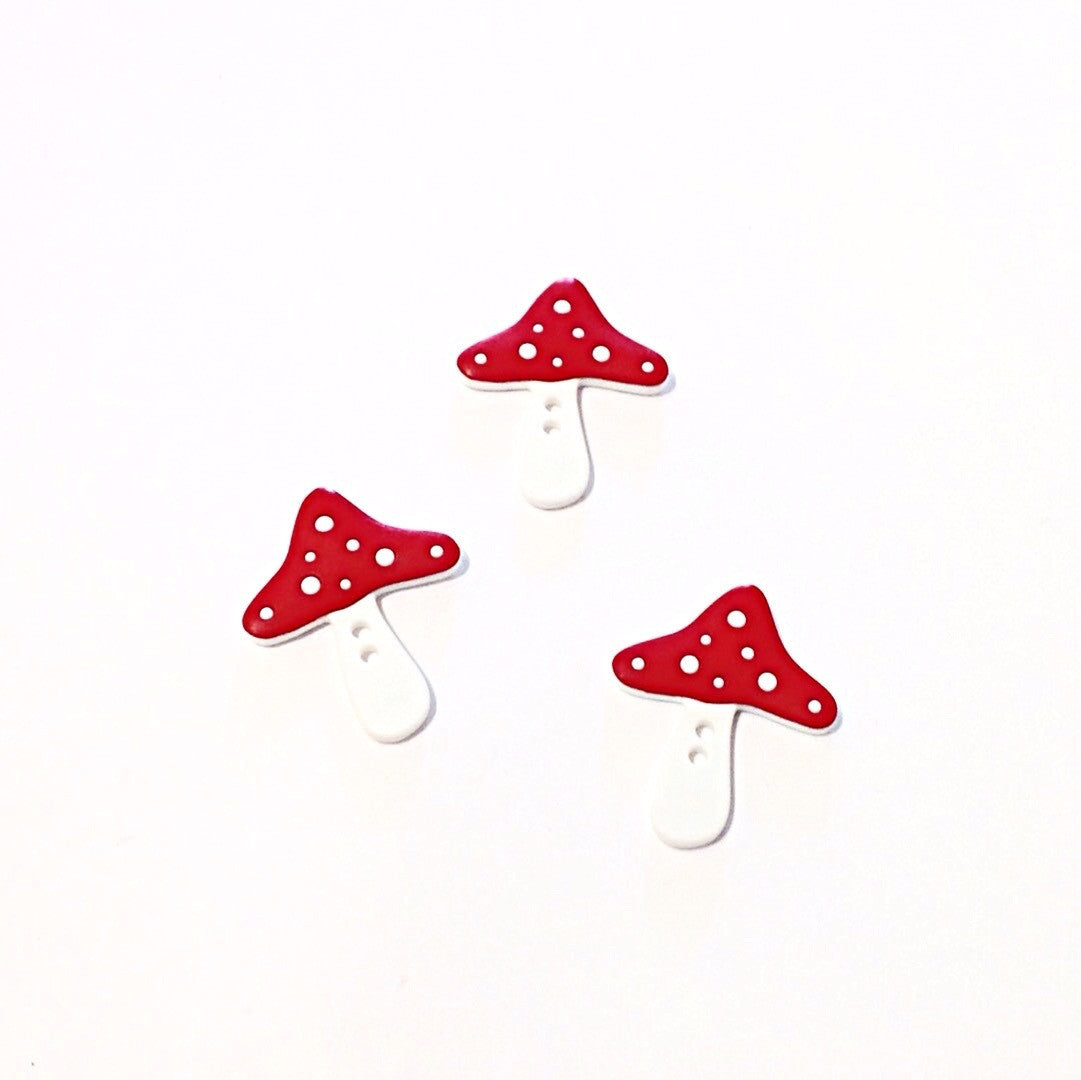 Toadstool Buttons – Make Fabric Boutique