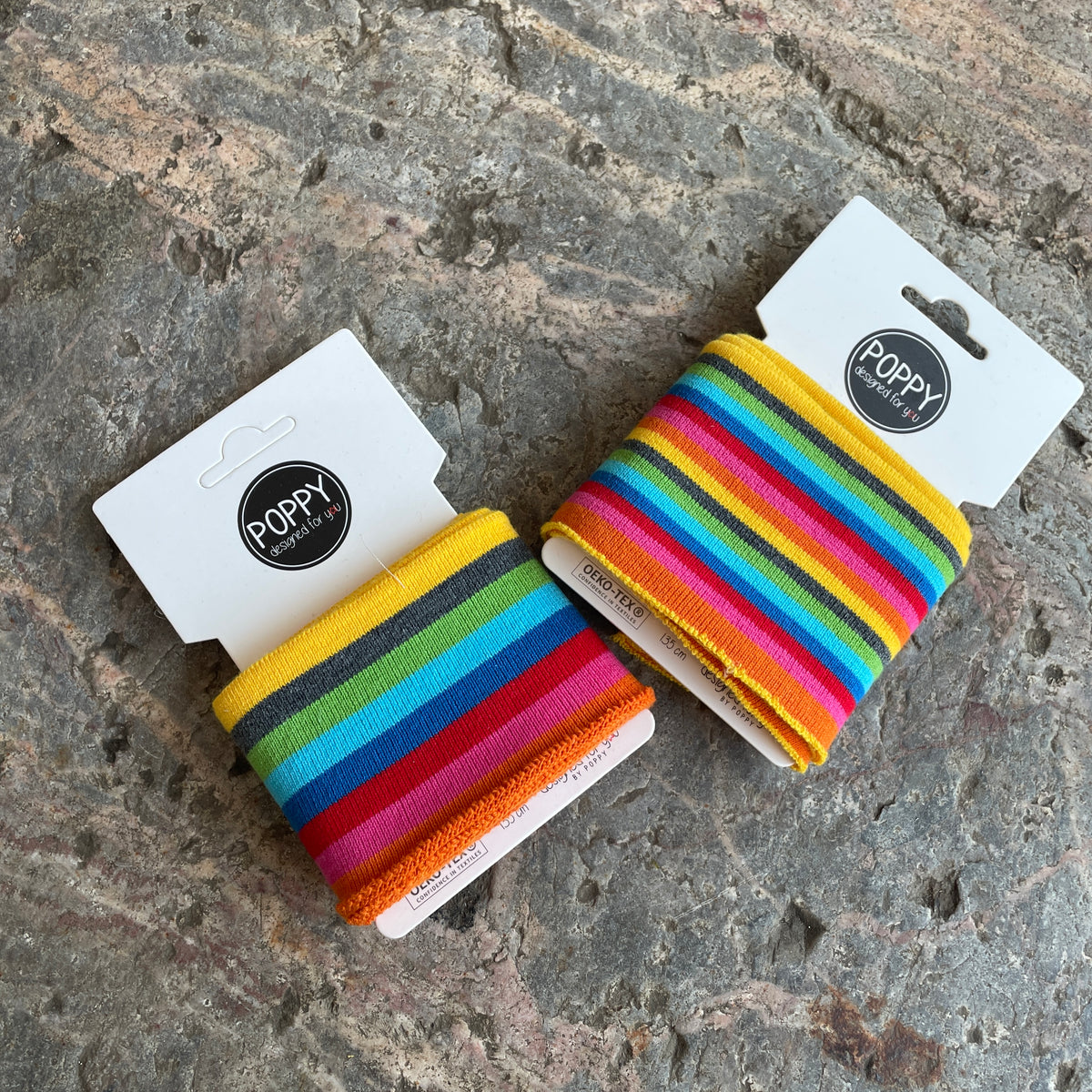 Rainbow Ribbing Cuffs by Poppy – Make Fabric Boutique