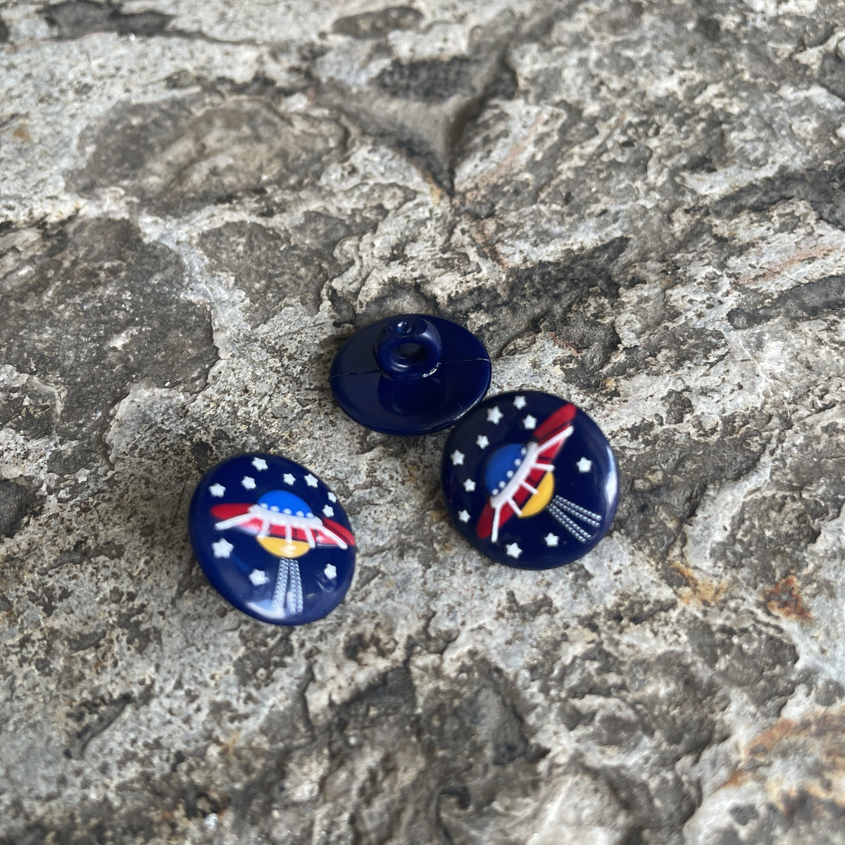 Spaceship Button – Make Fabric Boutique
